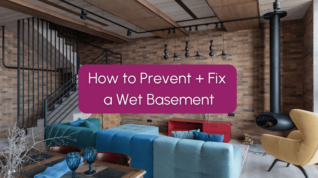 How to Prevent and Fix a Wet Basement | yael + co. real estate